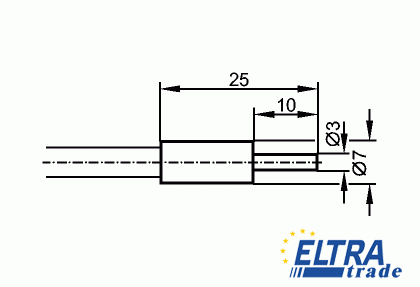E20523, IFM Electronic, Fibre optic diffuse reflection sensor | ELTRA TRADE